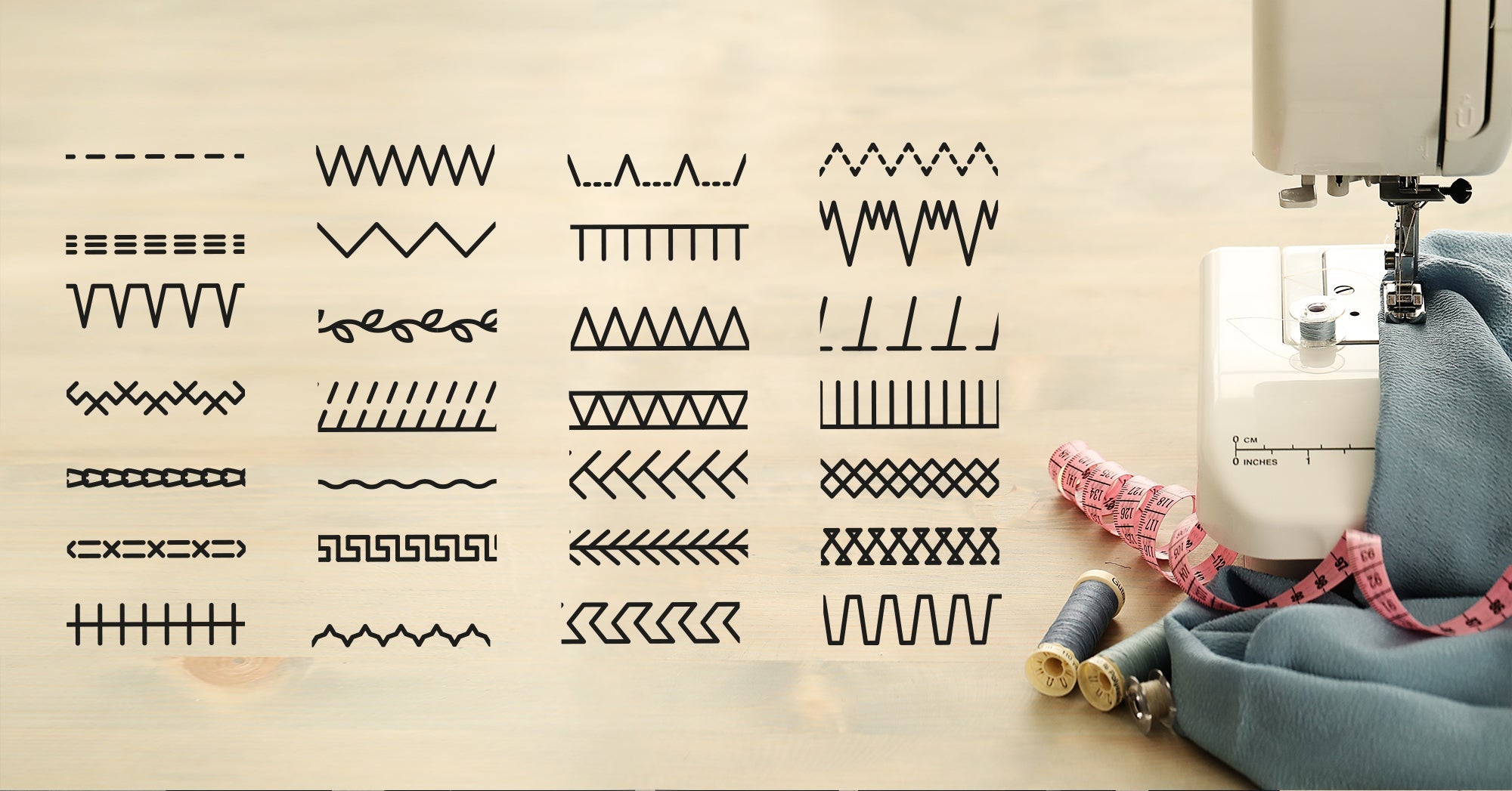 Sewing Stitches Types: A Beginner's Guide to Hand & Machine Stitching ...