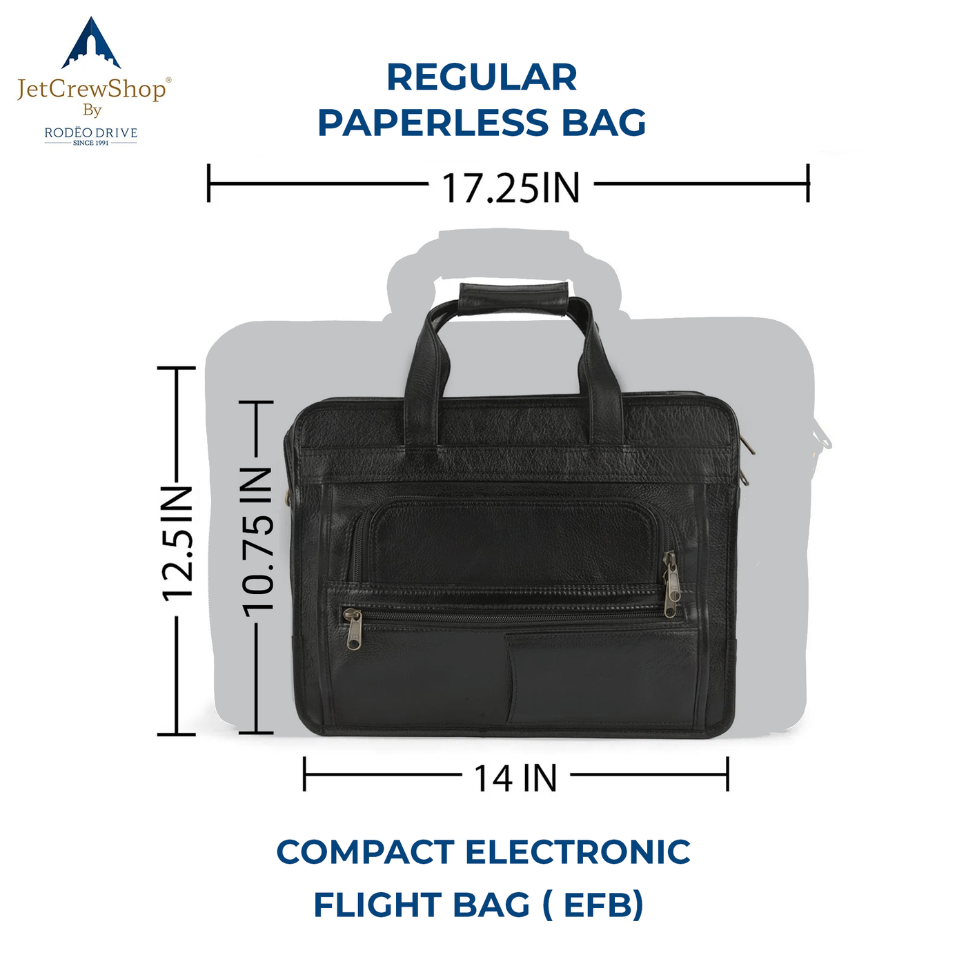 Pilot Bags | Airline Compliant Leather Flight Luggage Bag - BomCrewMall