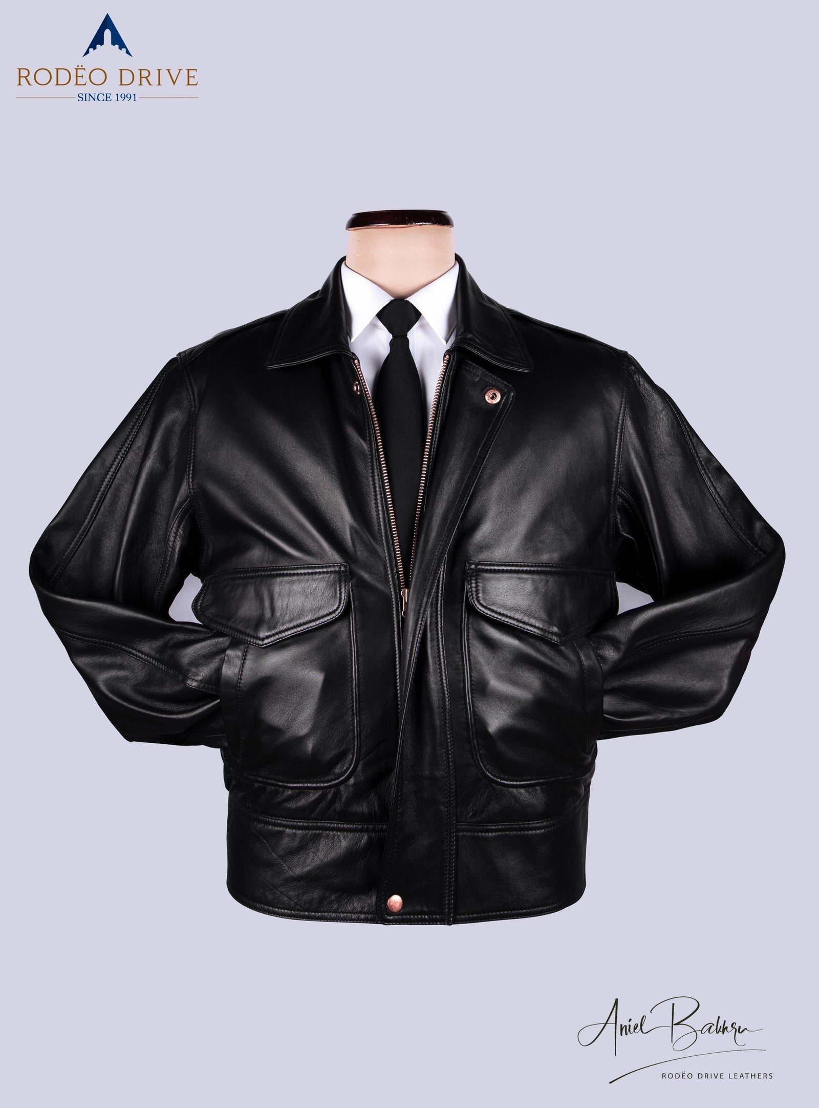 Atlas Cargo Uniform Leather Jackets | Cargo Pilot Uniform - BomCrewMall