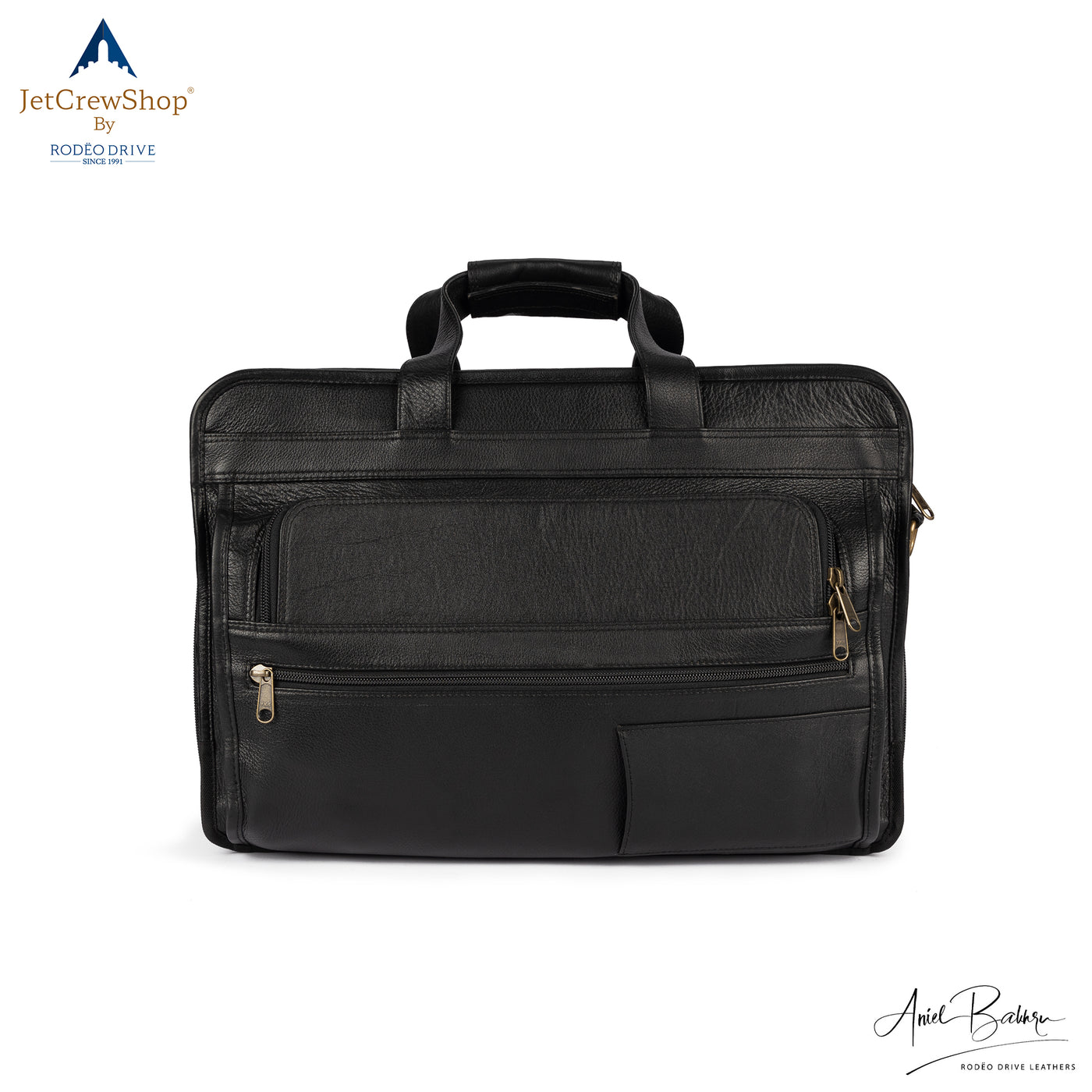 Pilot Bags | Airline Compliant Leather Flight Luggage Bag - BomCrewMall