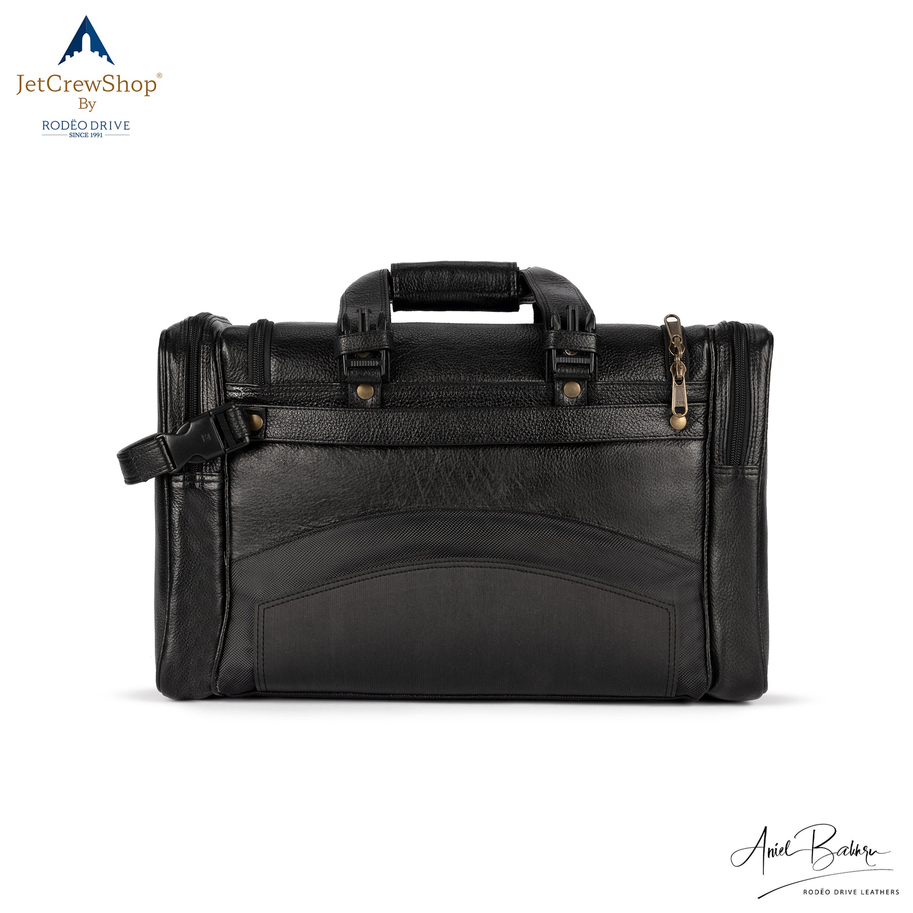 Pilot Bags | Airline Compliant Leather Flight Luggage Bag - BomCrewMall